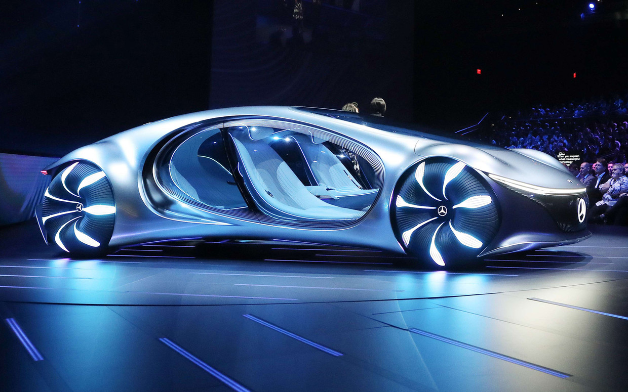 Mercedes onthult futuristische auto zonder stuur | De Morgen