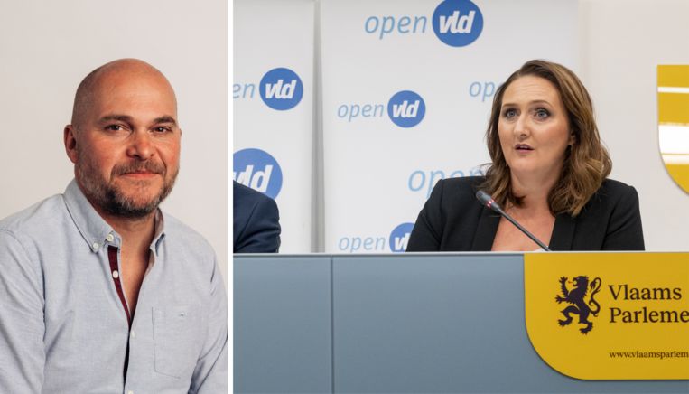 ‘Ik zit hier met grote ogen naar te kijken. Wie Open Vld wat volgt, is ...