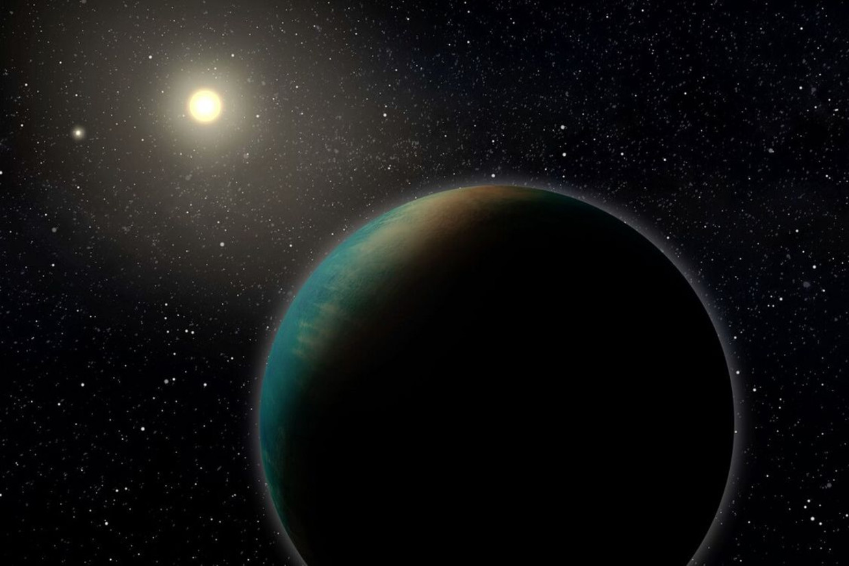 Astronomen vinden nabije planeet die mogelijk volledig bedekt is met water