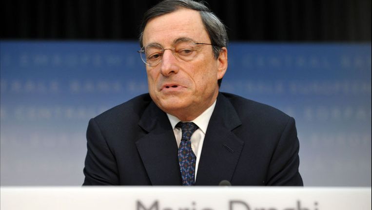 Draghi: "Opkoopplan ECB heeft al resultaat" | De Morgen
