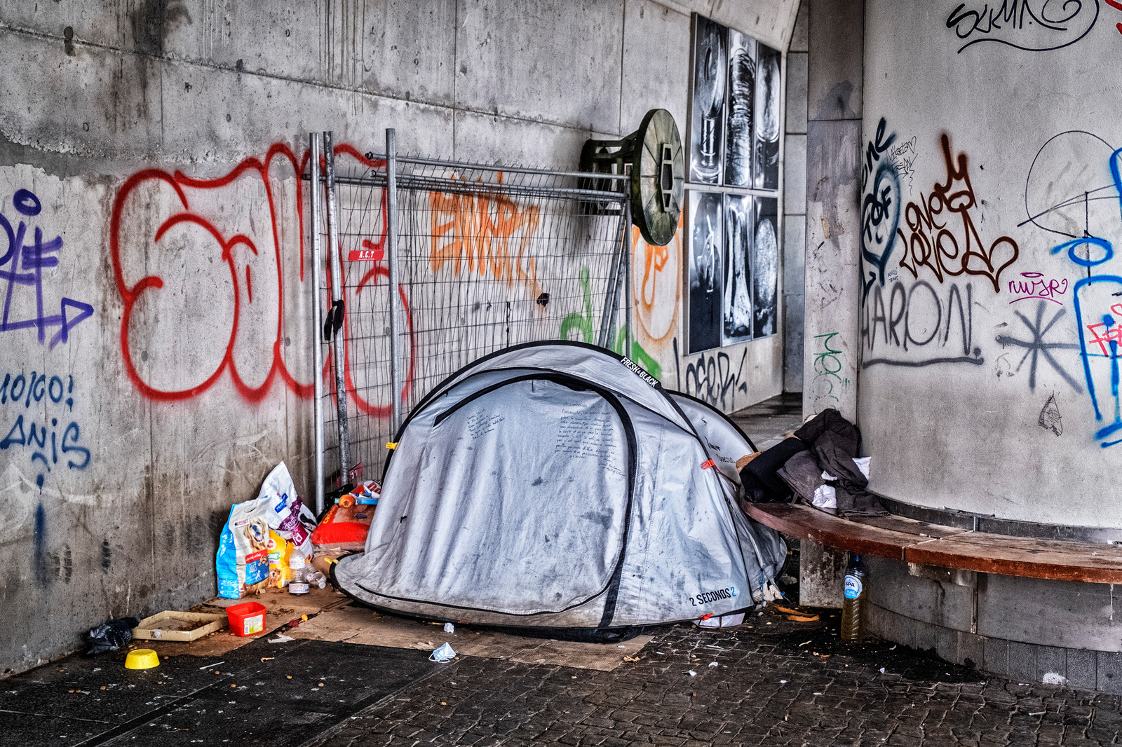 Daklozen overleven (niet altijd) in een vicieuze cirkel van uitsluiting