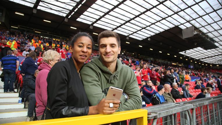 Thomas Meunier papa van zoontje Landrys | De Morgen