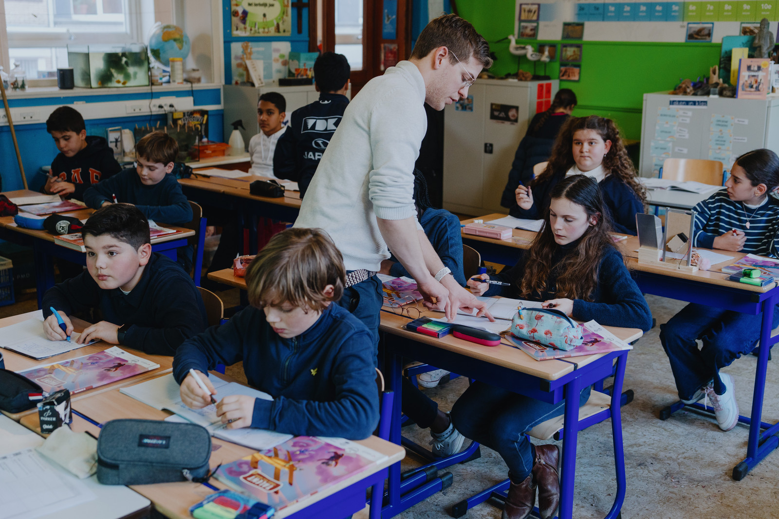 Leerlingen zesde leerjaar deden het vorig jaar beter: ‘Je voelt aan alles dat er een nieuwe wind ...
