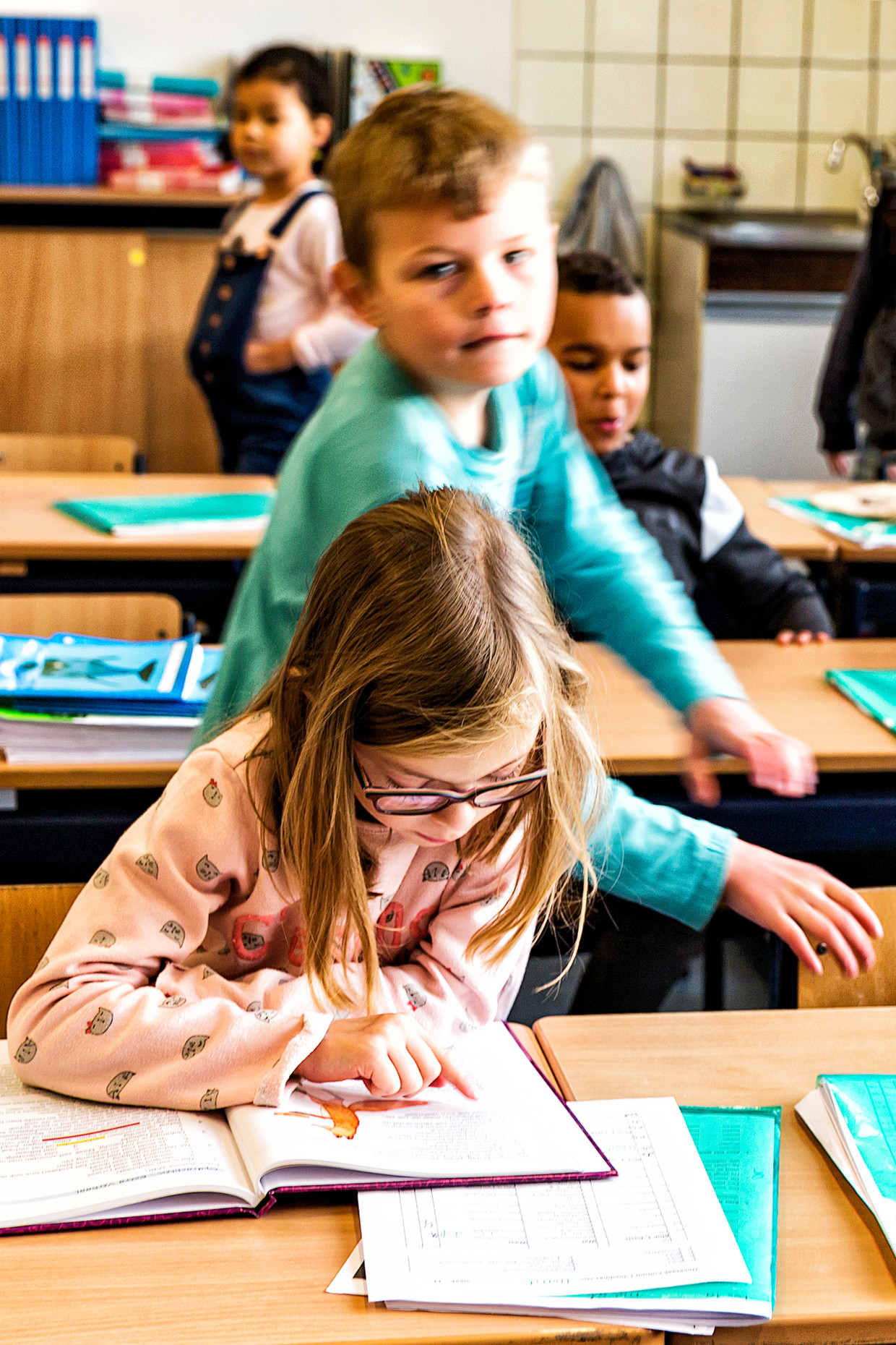 Afschaffing AVI-leesniveaus nog niet voor morgen | De Morgen