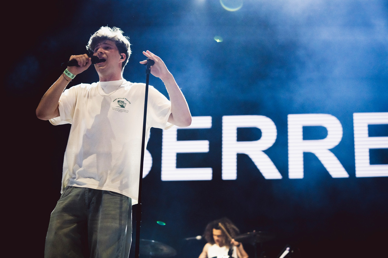 De droom van Berre is uitgekomen en op Rock Werchter leek hij het zelf ...