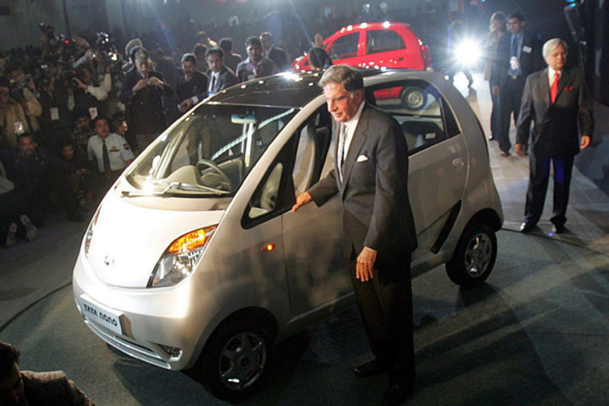 Goedkoopste auto ter wereld heet Tata Nano | De Morgen