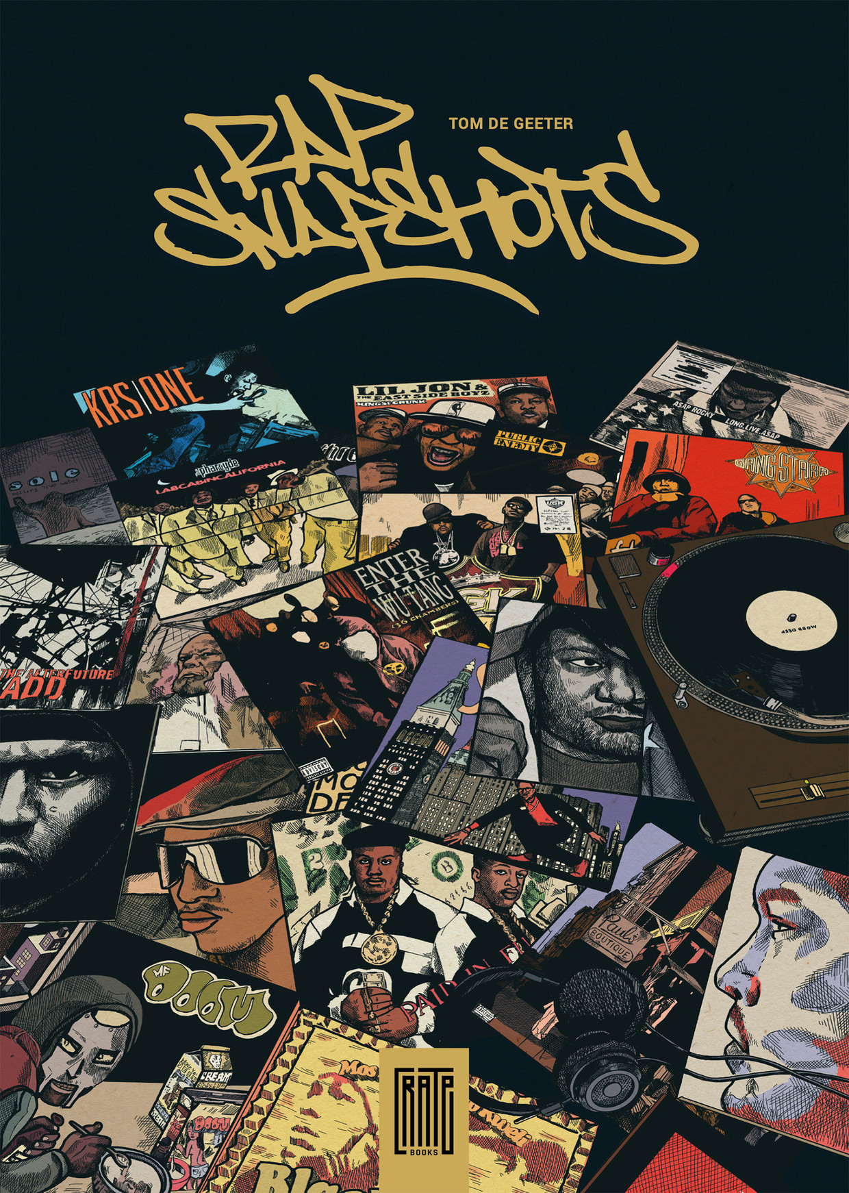 Vijftig jaar hiphop: illustrator Tom De Geeter belicht zijn favorieten ...