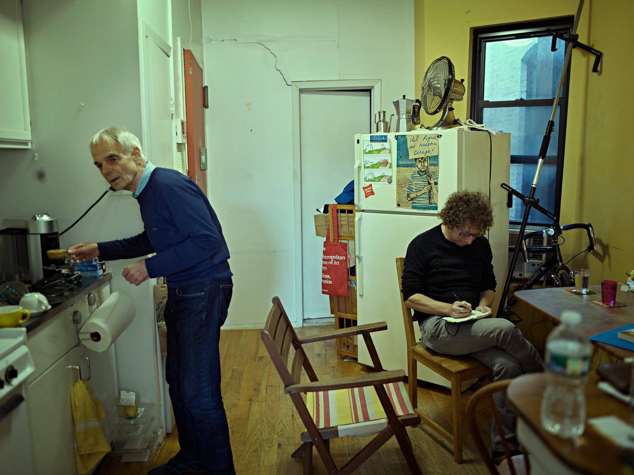 Drie dagen in het spoor van Arnon Grunberg: ‘Ik denk niet dat ik New ...