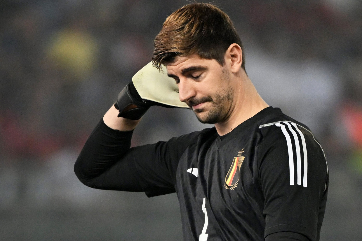 Doelman Thibaut Courtois past voor EK voetbal van 2024: ‘Kan nooit 100 procent klaar zijn’