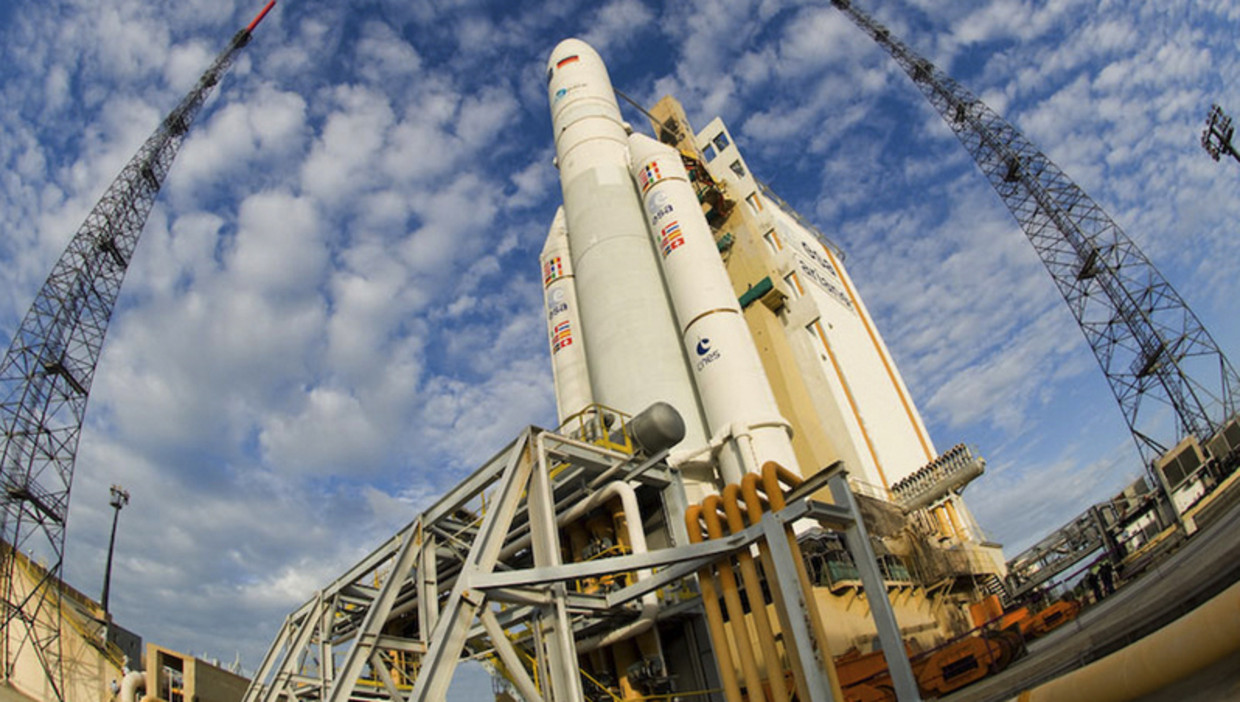 Ariane-raket lanceert twee satellieten | De Morgen