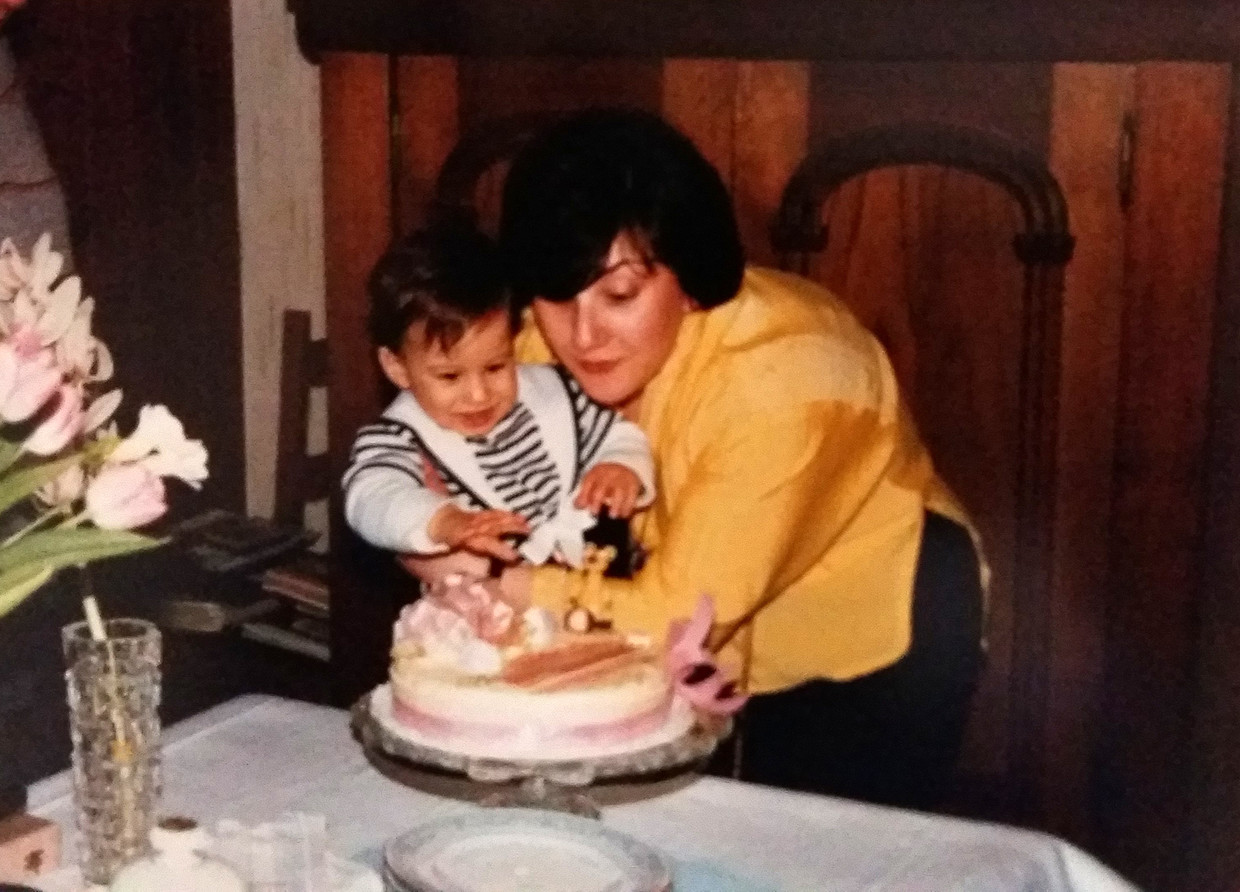 Georges-Louis Bouchez en zijn moeder Rosalie: ‘Ik weet niet meer of hij ...