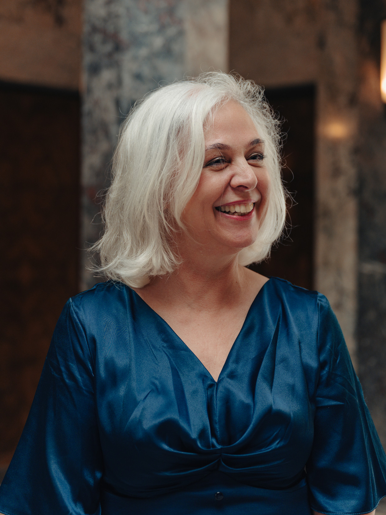 NAVO-ambassadrice Ariadne ­Petridis: ‘Poetins macht in eigen rangen is ...