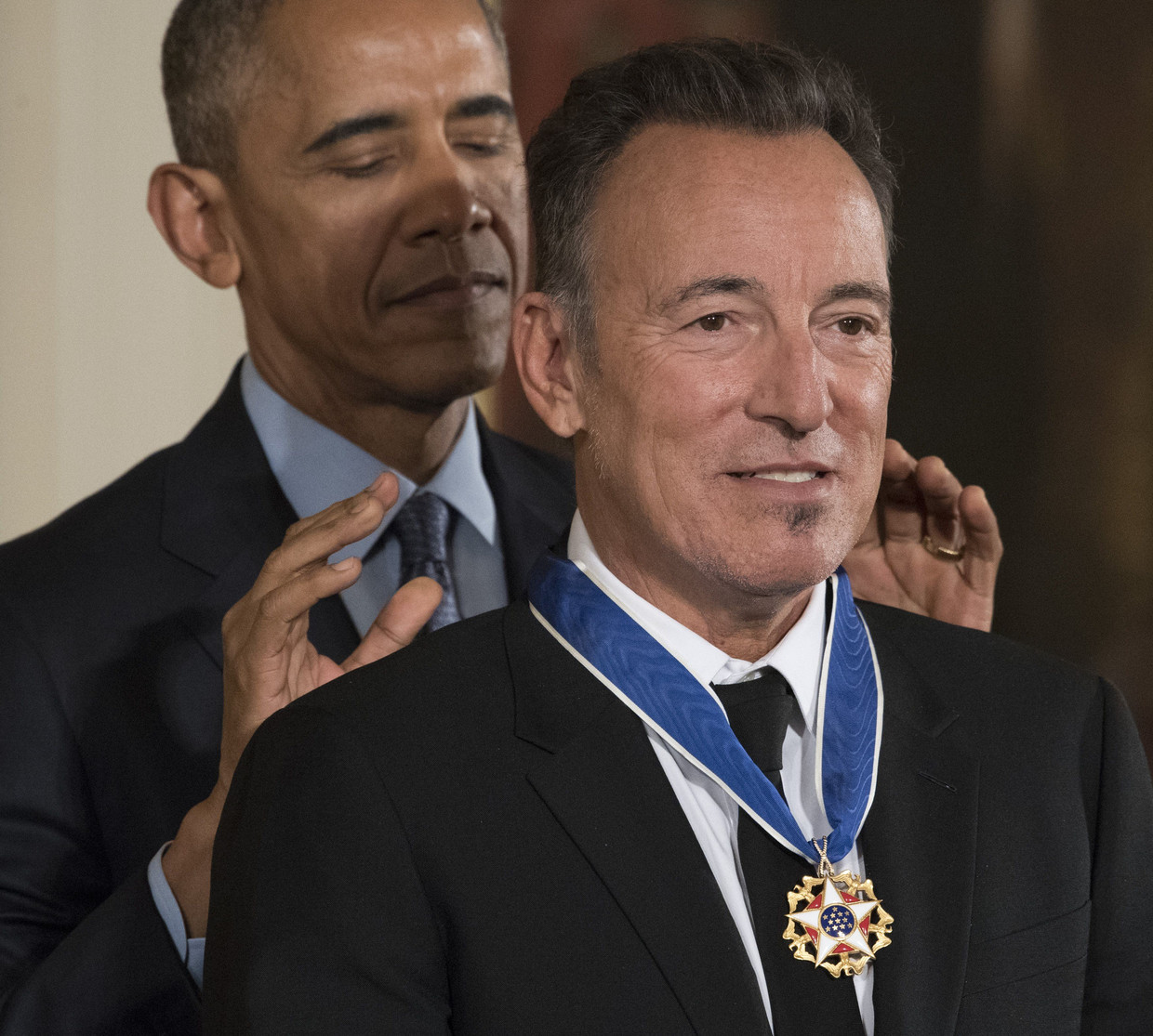 Bruce Springsteen speelt afscheidsconcert voor Barack Obama in Witte Huis
