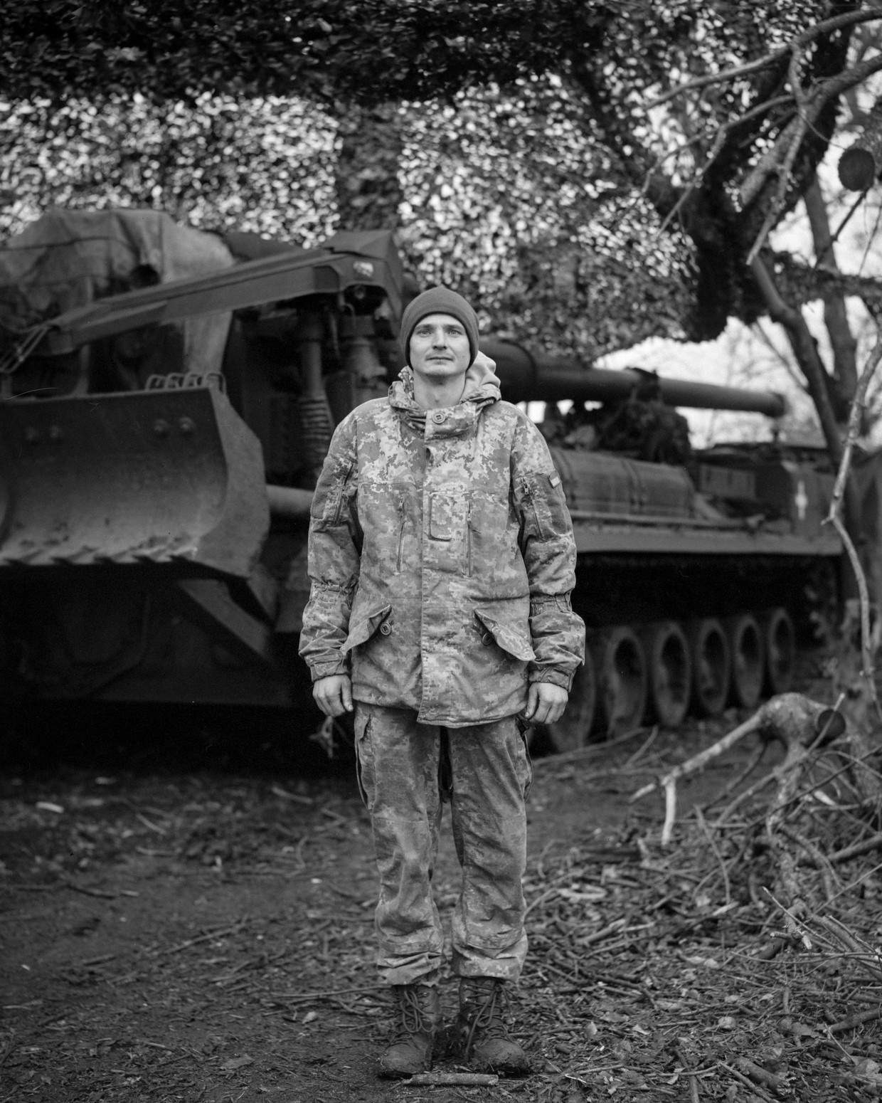 Oekraïense fotograaf portretteert met stokoude camera de mensen die ...