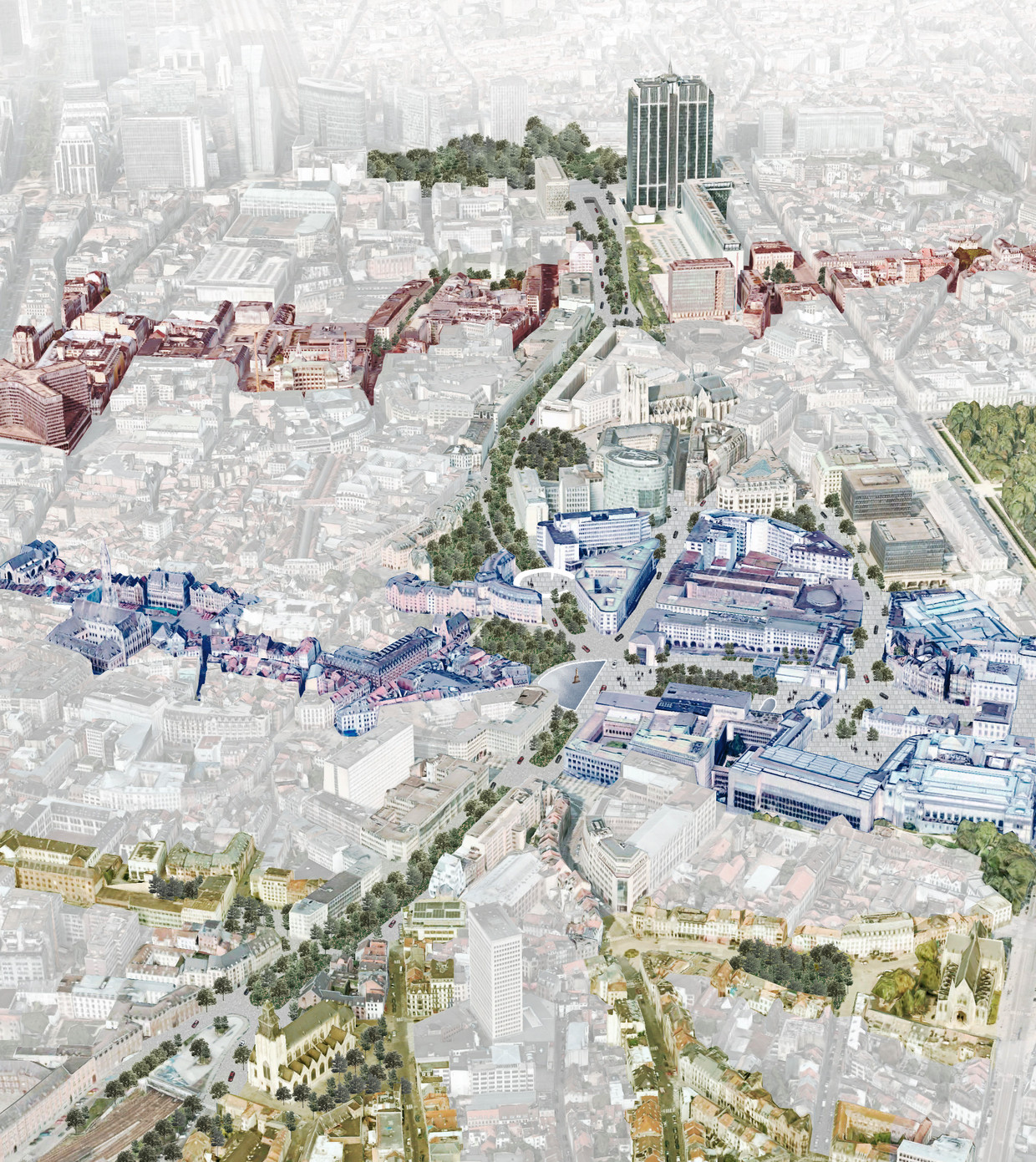 Architect Bas Smets, de Belg die de Notre-Dame in Parijs in het groen ...