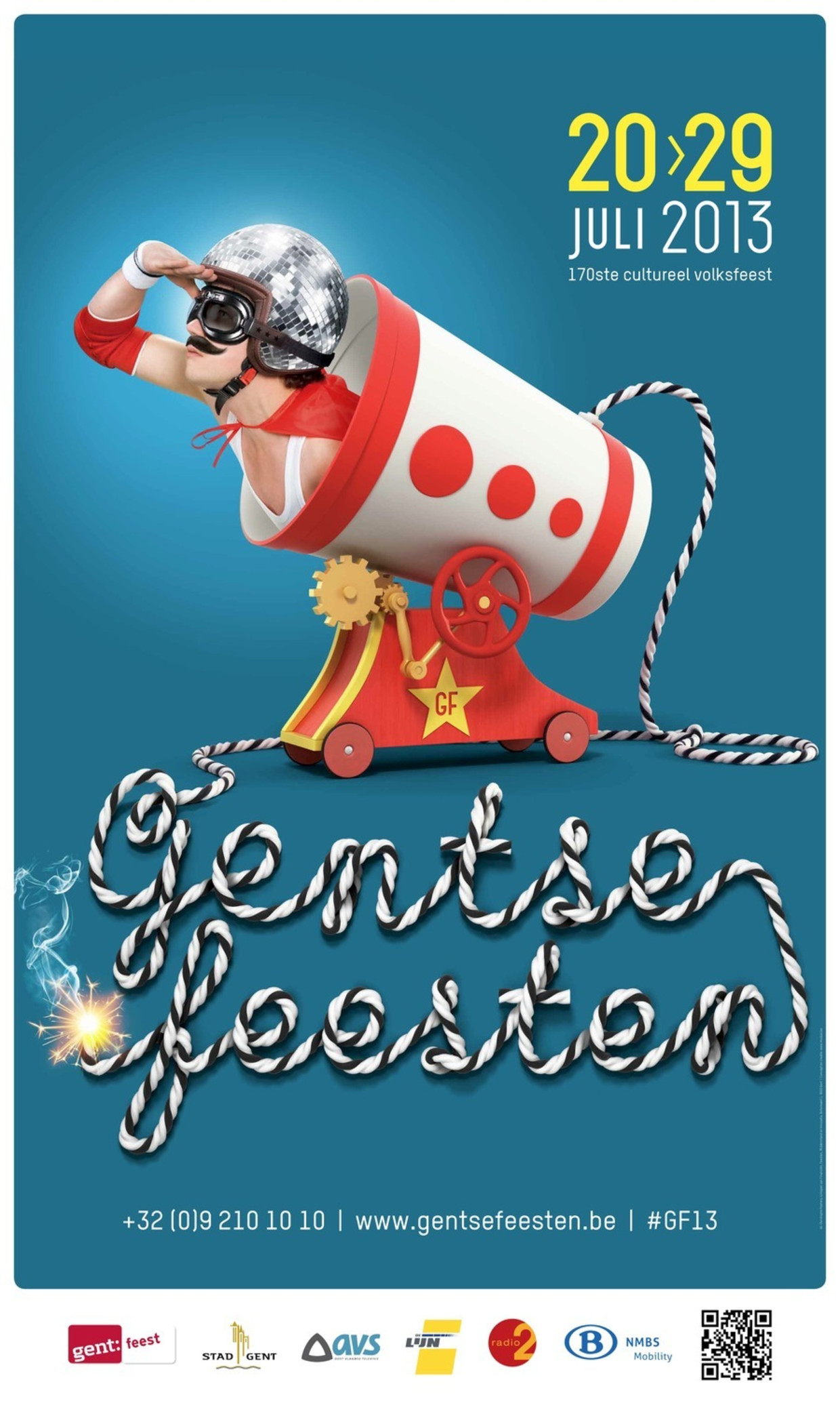 Campagne Gentse Feesten verwijst naar cultureel circus | De Morgen