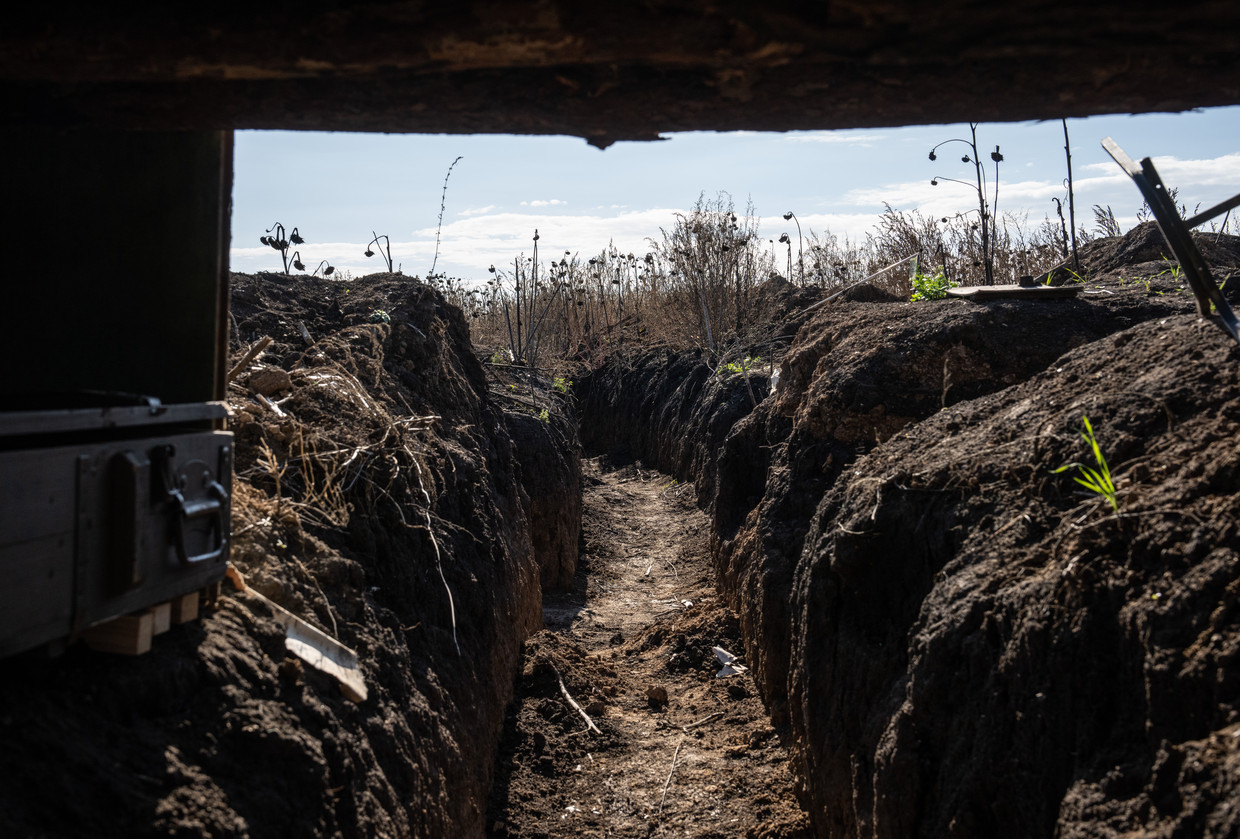 Russen graven zich nu massaal in, maar hoe nuttig zijn loopgraven nog ...
