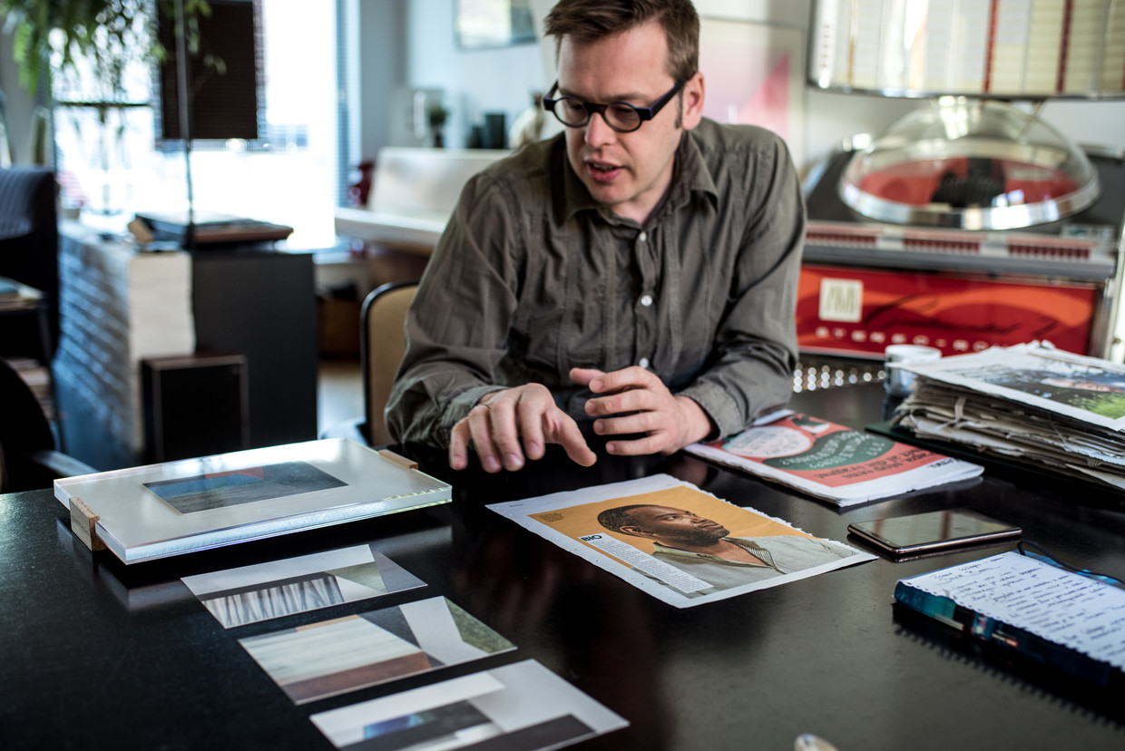 David Boon maakt collages met knipsels uit ‘De Morgen’-bijlage Zeno ...