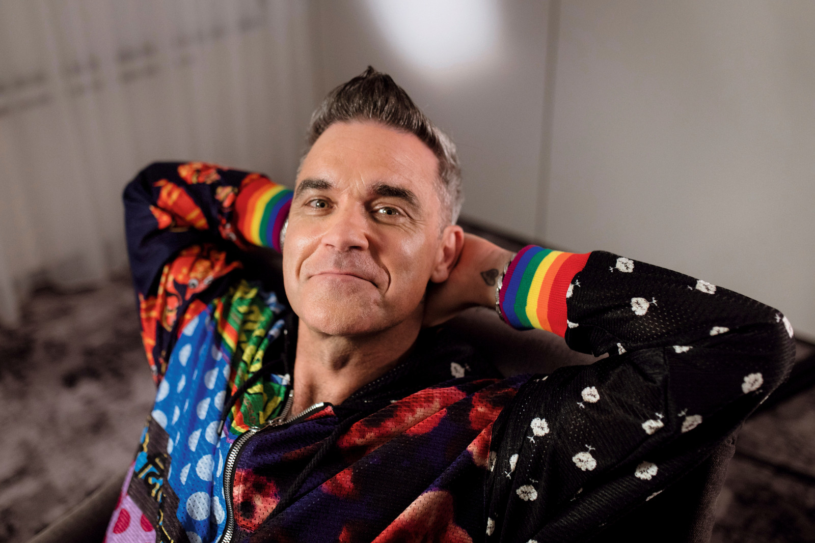 Popster Robbie Williams: ‘Ik was ziek in mijn hoofd. Dat ben ik vandaag ...