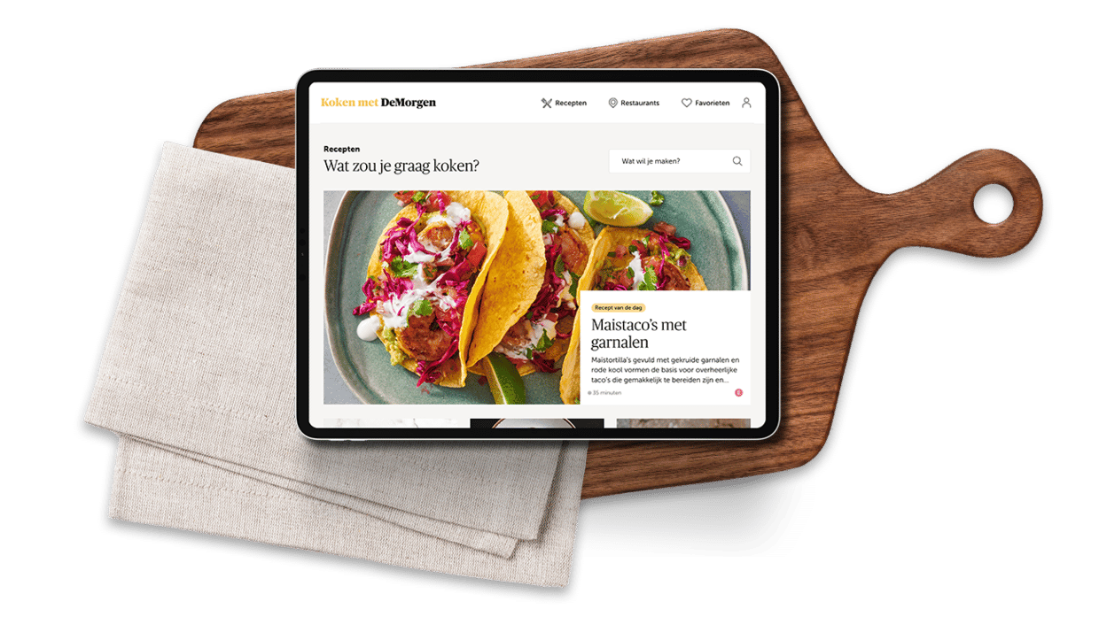 Nieuw: Koken met De Morgen, uw gids voor het beste eten thuis en op ...