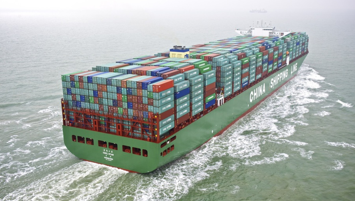 Grootste containerschip ooit wordt 400 meter lang | De Morgen