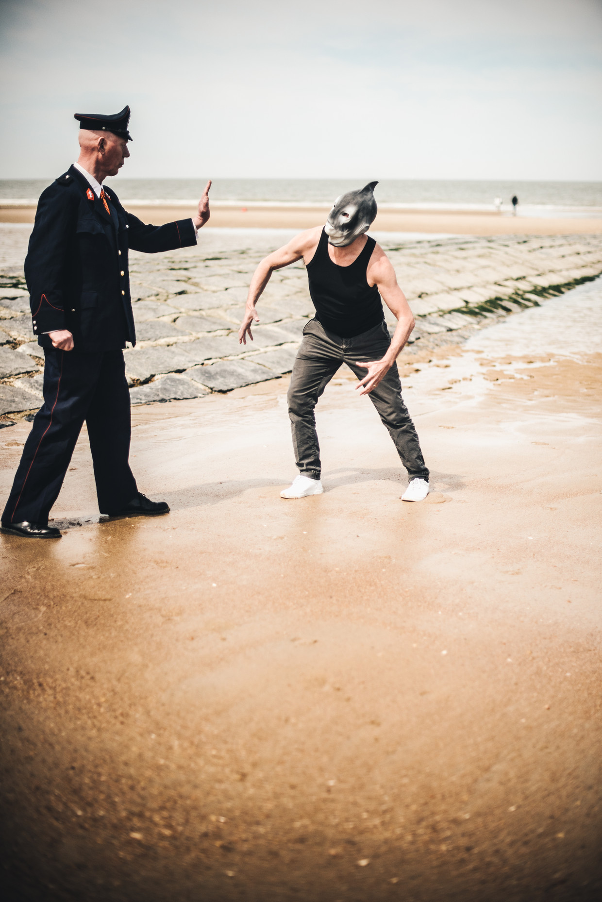 Kamagurka & Herr Seele in de grote kustspecial: ‘Het eten trekt hier op ...