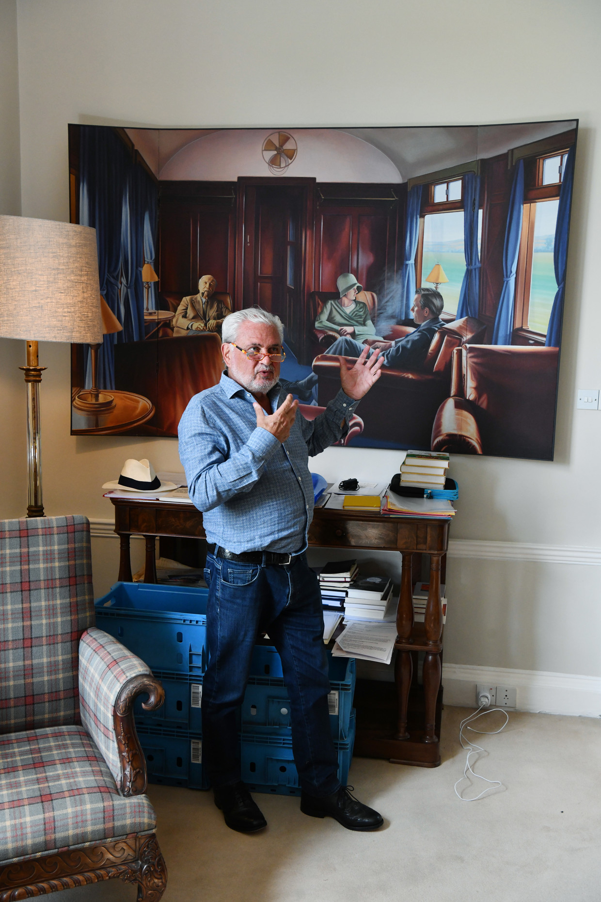 Kunststichting van Fernand Huts is gevestigd in belastingparadijs