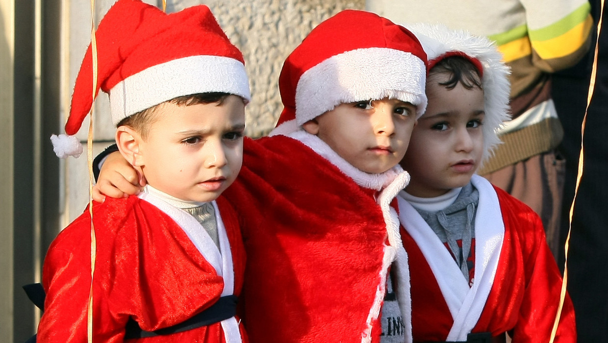 Kerstbomenrel in Nazareth | De Morgen