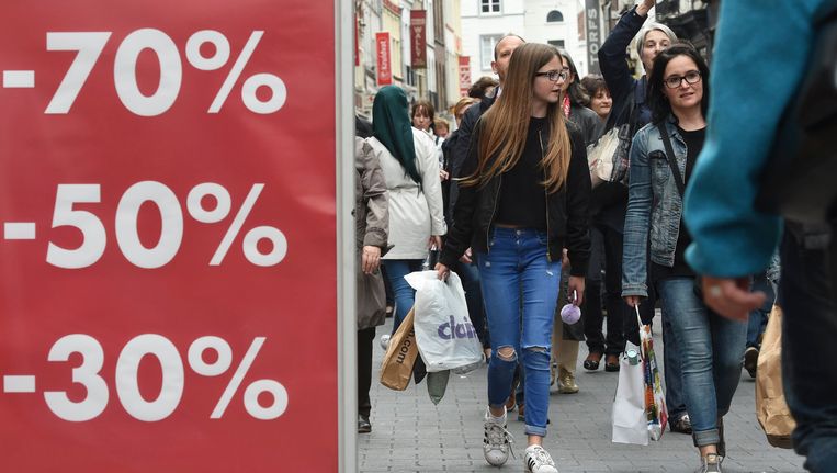 Solden starten met dertig procent korting (en in sommige winkels ...