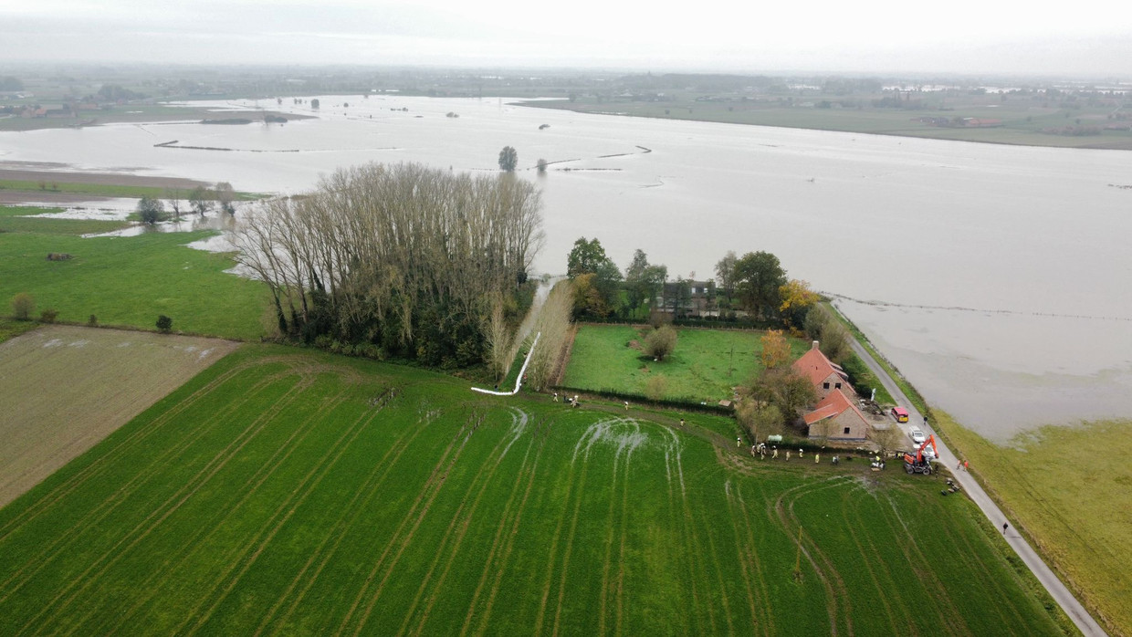 Situatie in Westhoek voorlopig onder controle: ‘Meeste regen voor vandaag achter de rug’