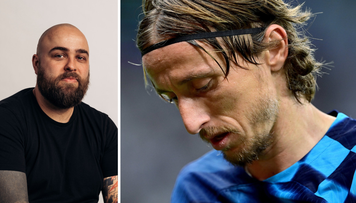 Zelfs met twee gebroken benen zou je Modric opstellen, voor die kop ...