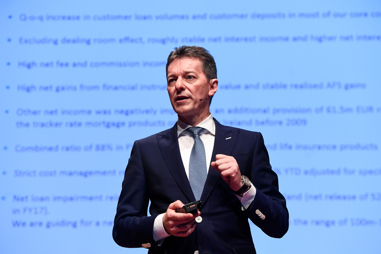 KBC Groep-CEO Johan Thijs is manager van het jaar | De Morgen