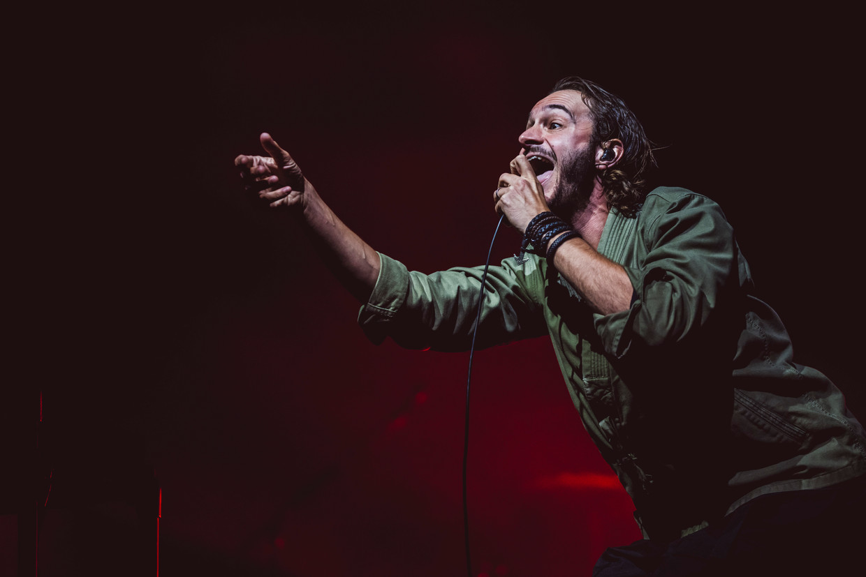 Editors speelde op Rock Werchter zijn 43ste Belgische concert met de ...