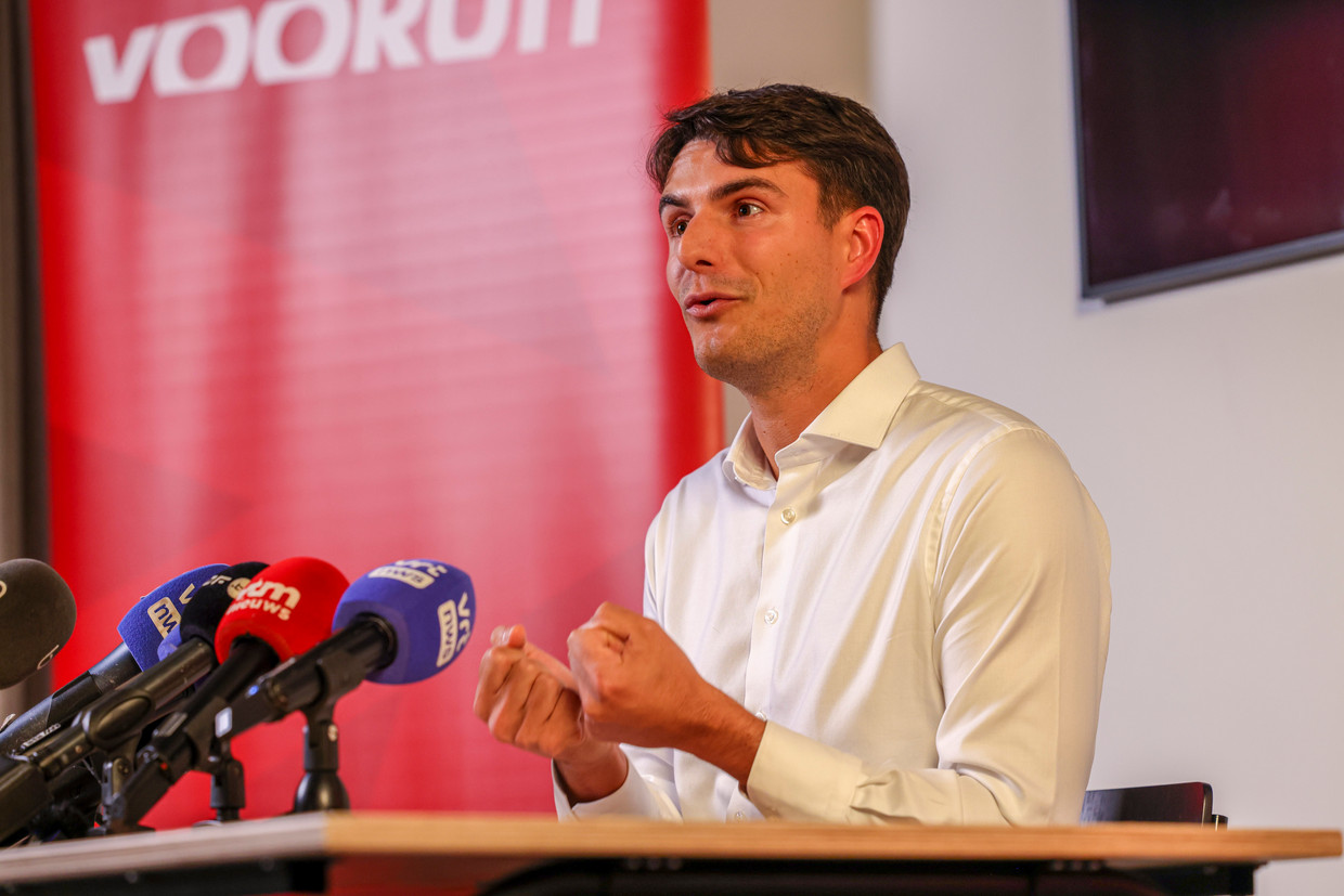 Vooruit-kopstukken sluiten lijsttrekkerschap voor Conner Rousseau niet ...