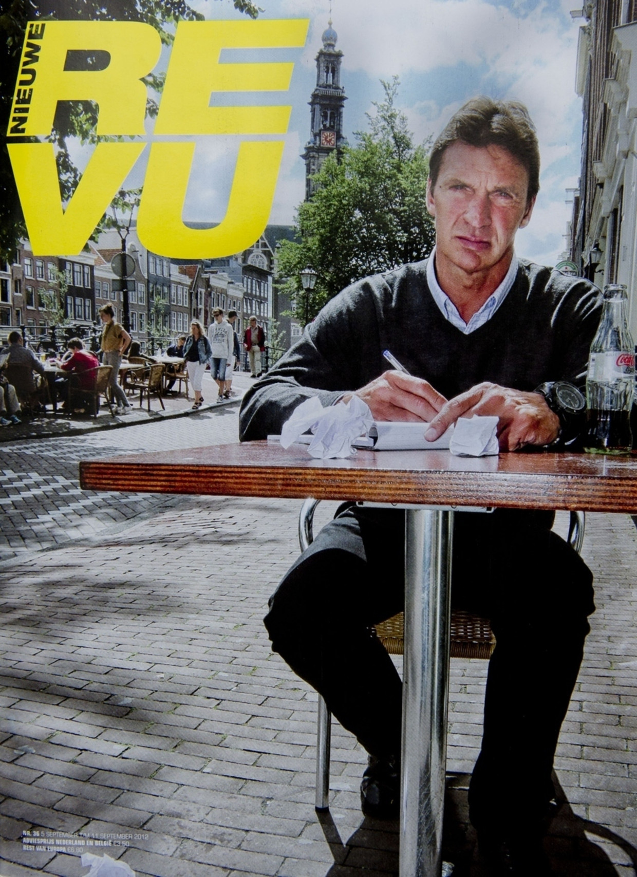 Topcrimineel Willem Holleeder te gast in praatprogramma 'College Tour'