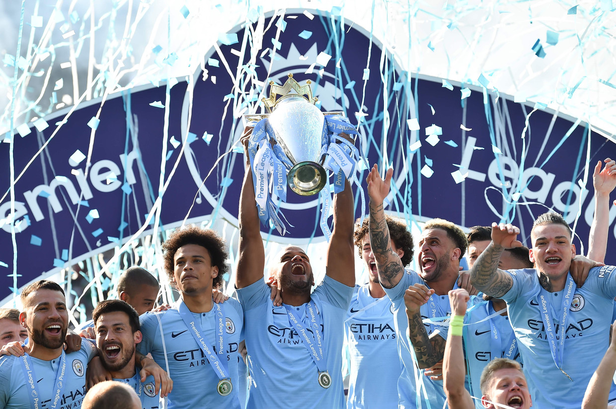 Manchester City verlengt titel in Premier League: meer nederlagen dan ...