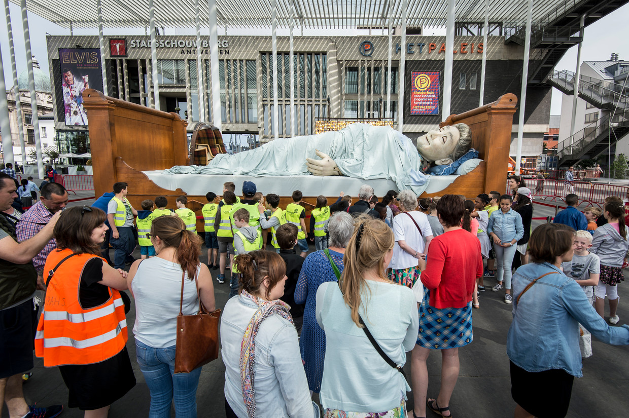 Royal de Luxe palmt Antwerpen in met reuzenhond: ‘De reuzen zijn van de ...