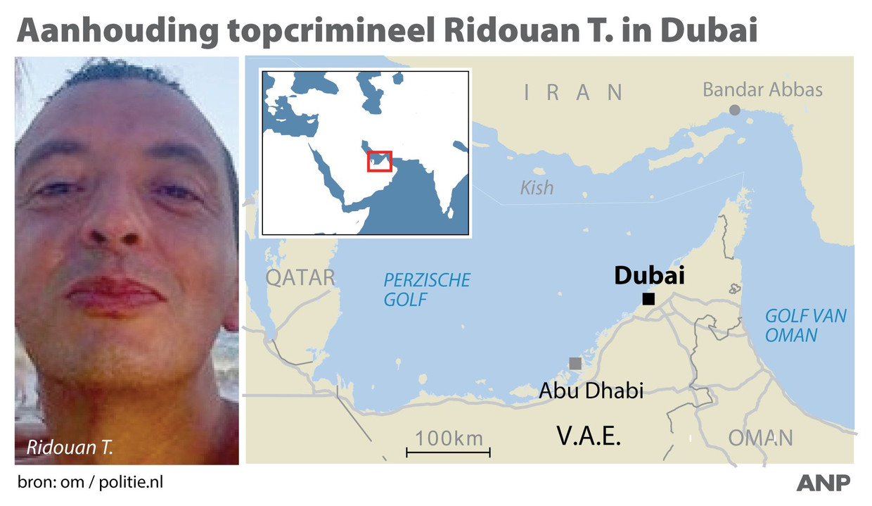 Ridouan T. aangehouden in Dubai: wat we weten over Nederlands meest gezochte crimineel