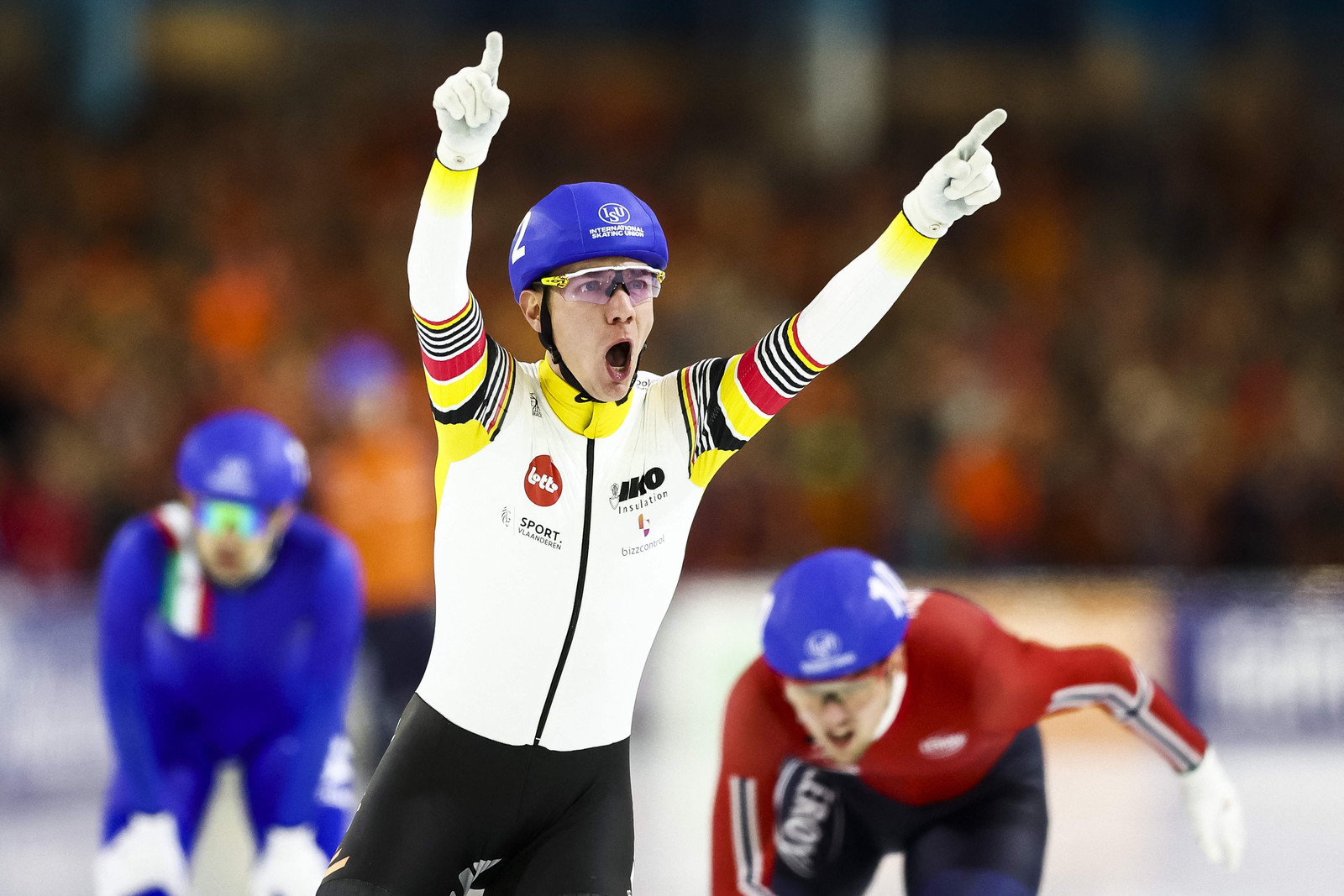 Bart Swings verbaast zichzelf met derde Europese titel op massastart