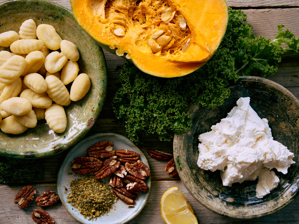 Gnocchi met pompoen en za’atar-pesto: knutselen met kruiden | De Morgen