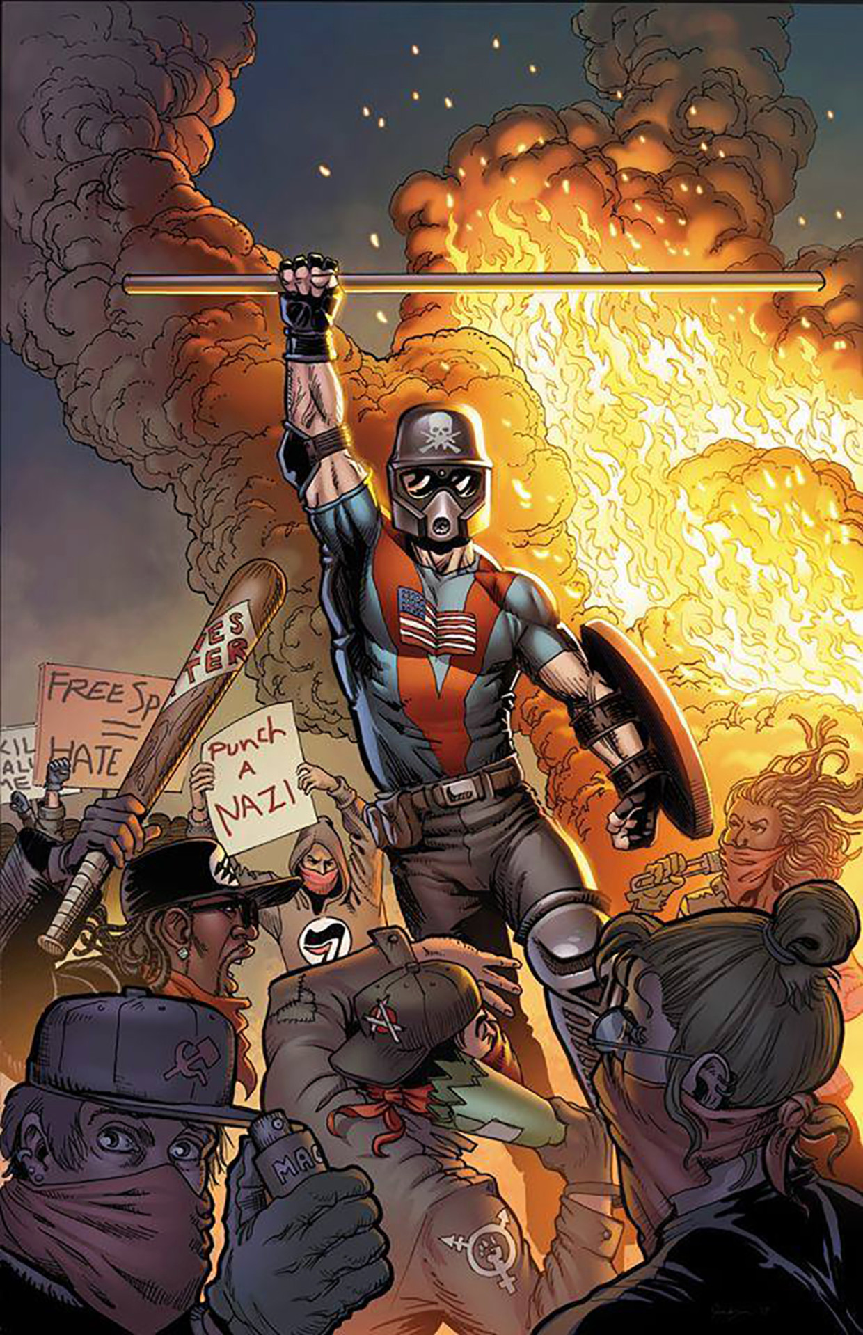 Ontmoet Based Stickman, Amerika’s eerste Alt-right-superheld