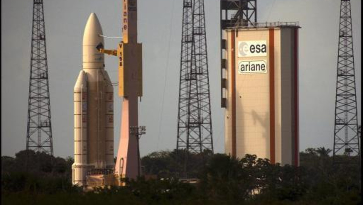 Ariane-raket met twee satellieten gelanceerd | De Morgen