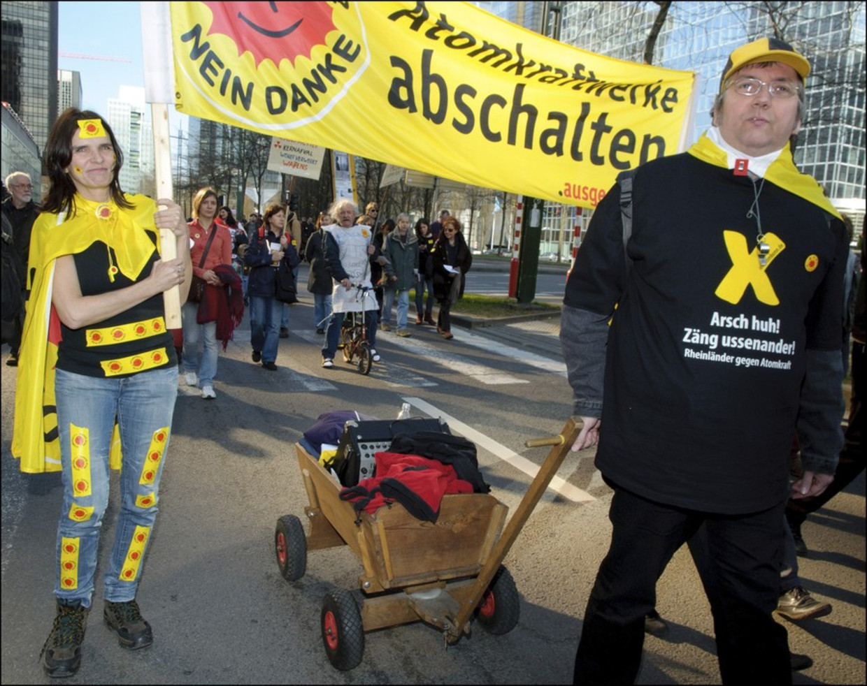 Kernramp Fukushima ook in Brussel herdacht | De Morgen