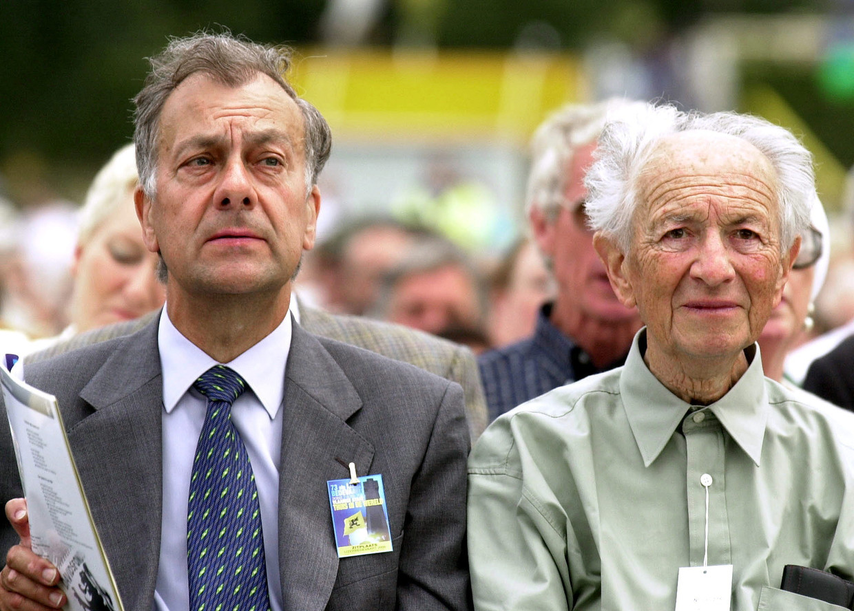 Oud-voorzitter IJzerbedevaartcomité en ex-senator Lionel Vandenberghe ...