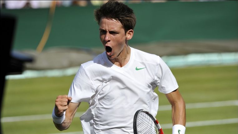 Julien Cagnina naar kwartfinales juniorentoernooi Wimbledon | De Morgen