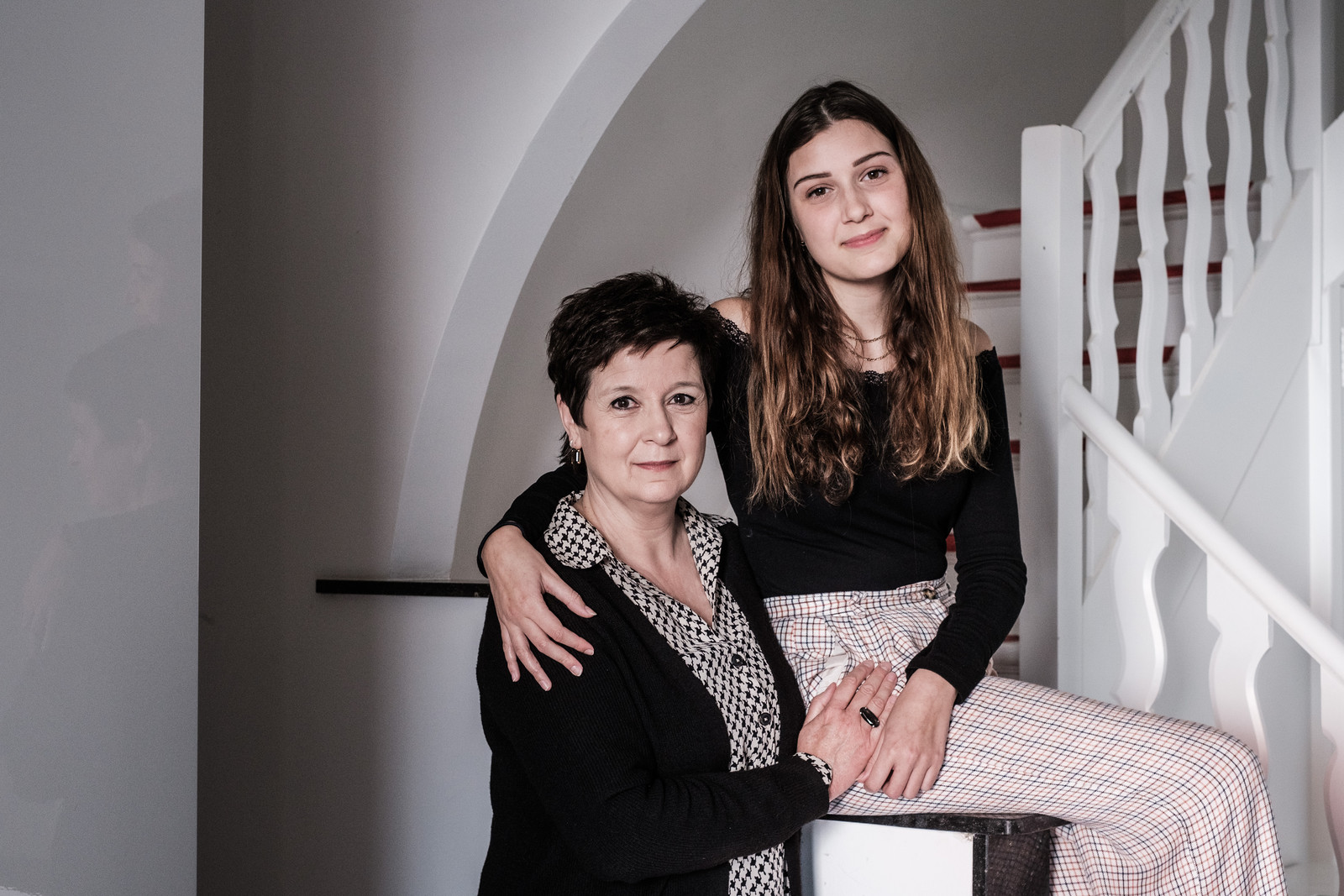 Kathleen Cools en dochter Emma: ‘Ze mag wat meer durven. Rode botten ...