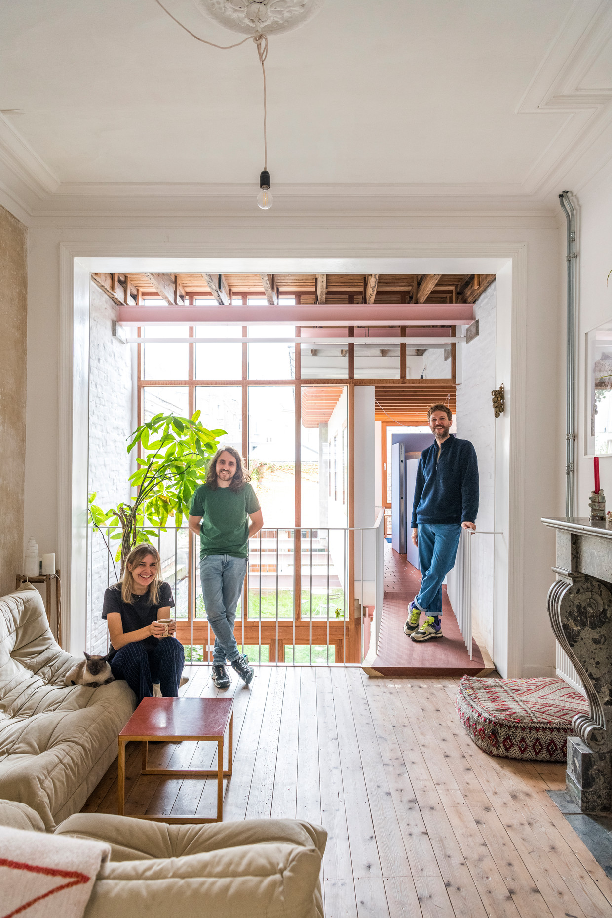 Binnenkijken in een rijhuis dat een metamorfose onderging | De Morgen