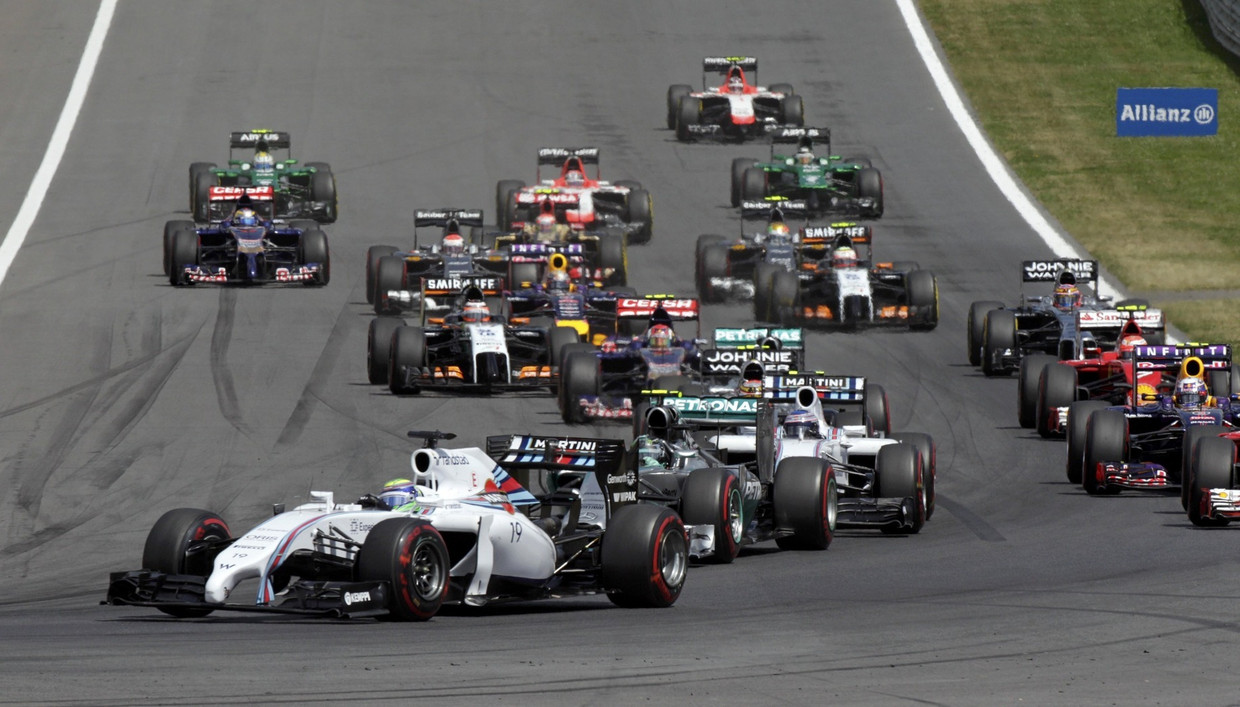 Herstart Formule 1 vanaf de grid | De Morgen