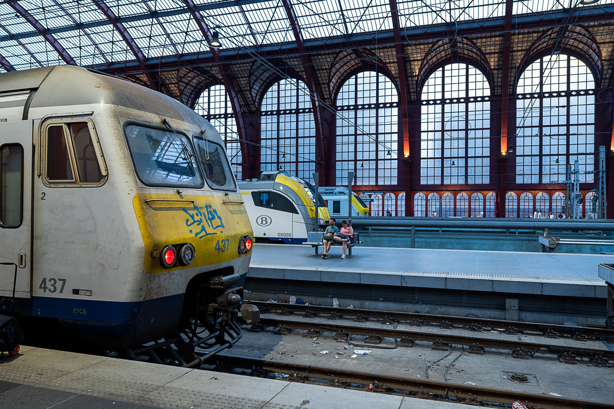 Staking bij het spoor: slechts één op vier treinen rijdt | De Morgen