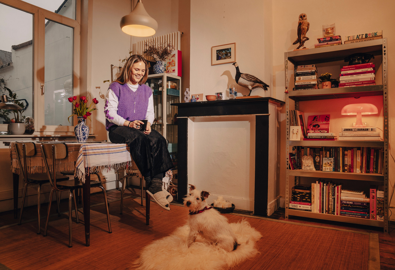 ‘Ik vertrouw erop dat een boek op het juiste moment op mijn pad komt ...